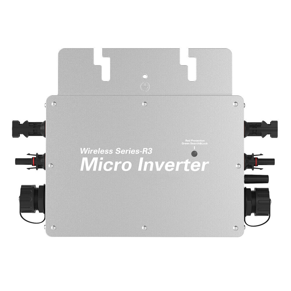 Micro Wechselrichter Balkonkraftwerk 600 Watt WVC-600 Micro Inverter ...